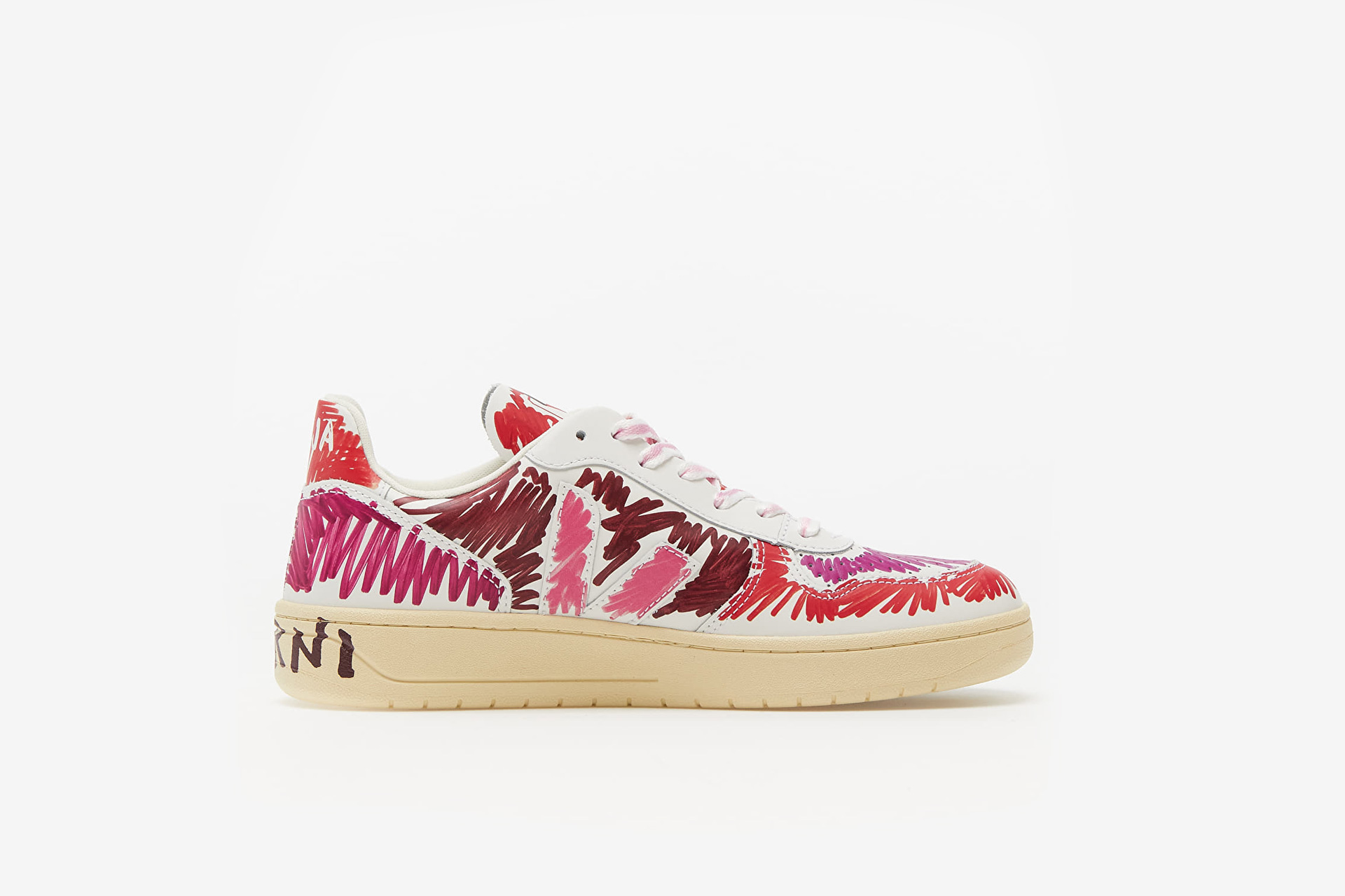 Veja x Marni V-10 Leather WMNS - VX0202899A - Marsala - Footshop - Releases Veja x Marni V-10 Leather WMNS - VX0202899A - Marsala - Footshop - Releases